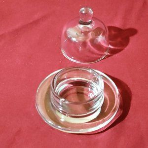 Princess House | Dining | Princess House Crystal Butter Server Dish ...